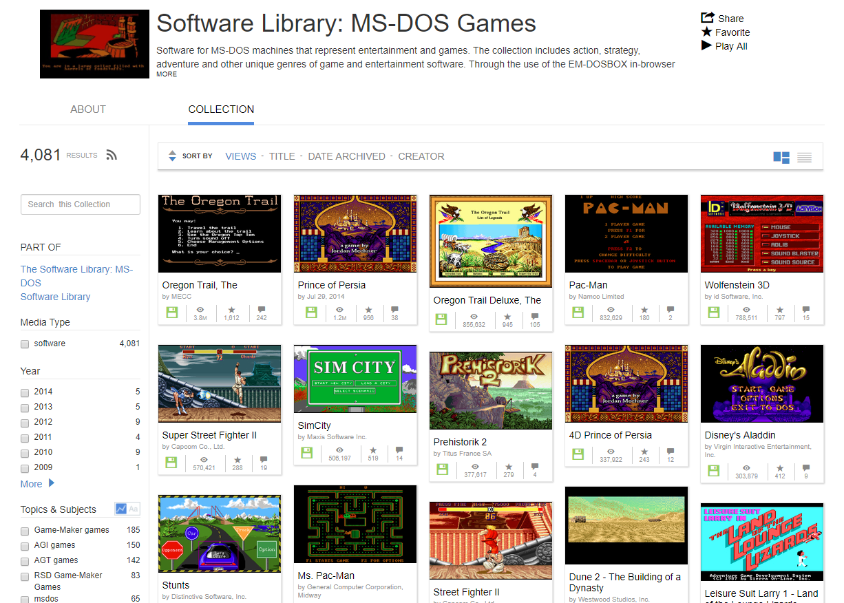 Digital Preservation: Video Games | Digital Scholarship